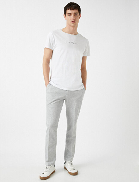 Koton Erkek Slim Fit Pantolon Cepli