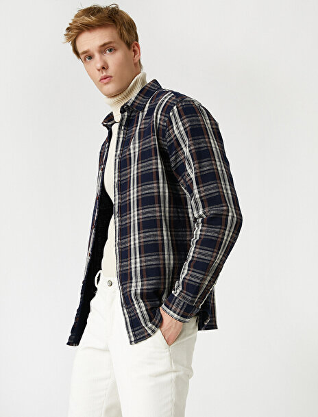 Koton Erkek Ekose Oduncu Gömleği Pamuklu