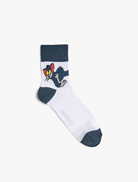 Koton Erkek Erkek Tom Çorap Desenli Pamuklu Lisanslı Koton Erkek Erkek Tom Çorap Desenli Pamuklu Lisanslı