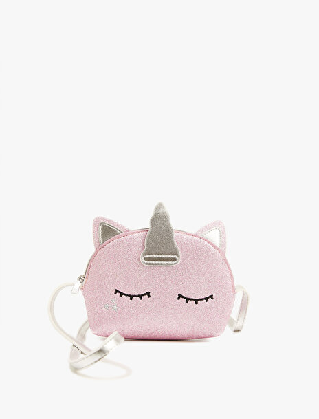 Koton Kız Çocuk Unicorn Çanta Fermuarlı