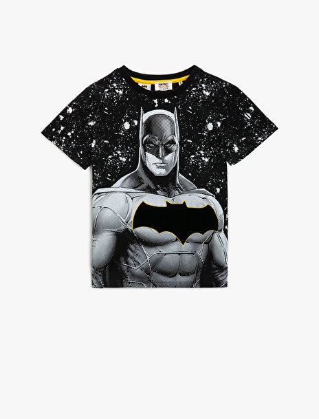 Koton Erkek Çocuk Batman Tişört Lisanslı Baskılı