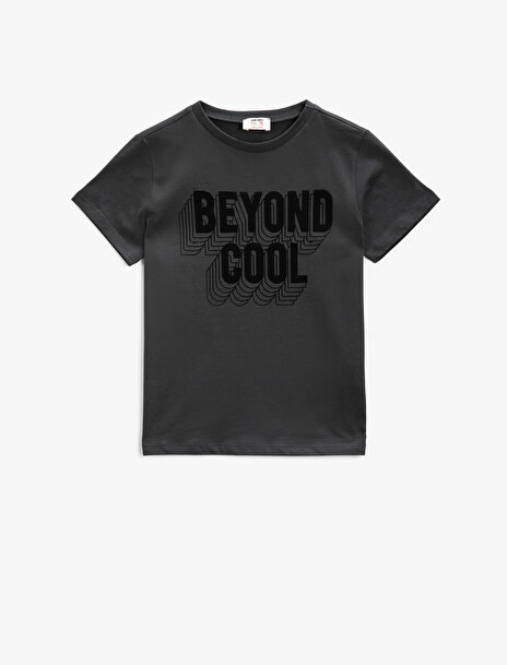 Koton Erkek Çocuk Yazılı Tişört Bisiklet Yaka Kısa Kollu Pamuklu Koton Erkek Çocuk Yazılı Tişört Bisiklet Yaka Kısa Kollu Pamuklu