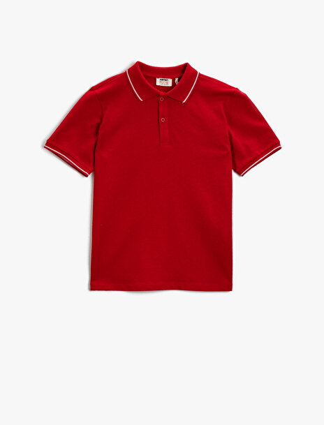 Koton Erkek Çocuk Polo Yaka Tişört Basic Kısa Kollu Pamuklu Koton Erkek Çocuk Polo Yaka Tişört Basic Kısa Kollu Pamuklu