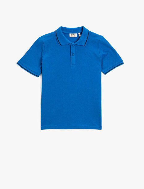 Koton Erkek Çocuk Polo Yaka Tişört Basic Kısa Kollu Pamuklu Koton Erkek Çocuk Polo Yaka Tişört Basic Kısa Kollu Pamuklu