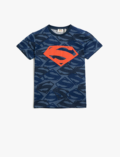 Koton Erkek Çocuk Superman Tişört Lisanslı Pamuklu