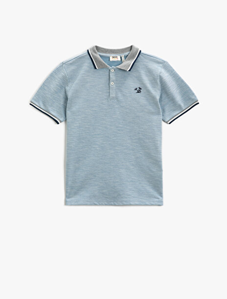 Koton Erkek Çocuk Polo Yaka Tişört Pamuklu
