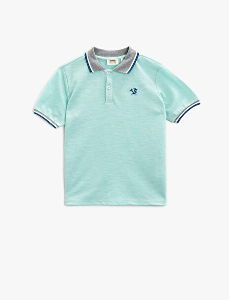 Koton Erkek Çocuk Polo Yaka Tişört Pamuklu