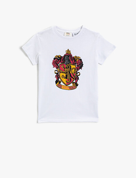 Koton Erkek Çocuk Harry Potter Tişört Lisanslı Bisiklet Yaka Kısa Kollu Pamuklu Koton Erkek Çocuk Harry Potter Tişört Lisanslı Bisiklet Yaka Kısa Kollu Pamuklu