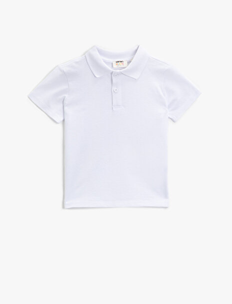 Koton Erkek Çocuk Polo Yaka Tişört Pamuklu Basic Kısa Kollu Koton Erkek Çocuk Polo Yaka Tişört Pamuklu Basic Kısa Kollu