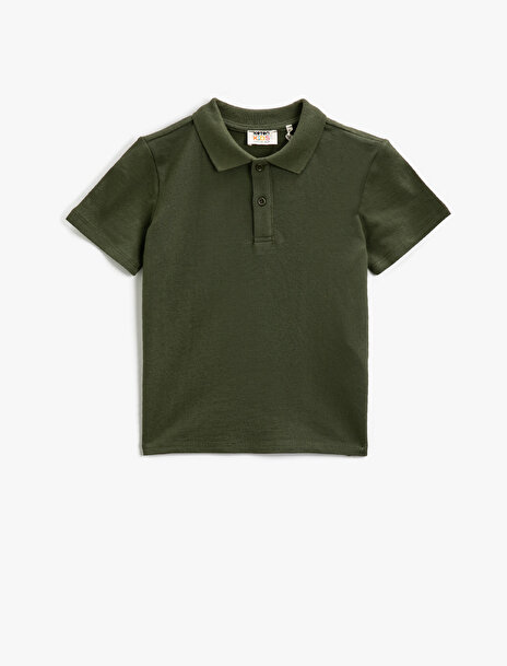 Koton Erkek Çocuk Polo Yaka Tişört Pamuklu Basic Kısa Kollu Koton Erkek Çocuk Polo Yaka Tişört Pamuklu Basic Kısa Kollu