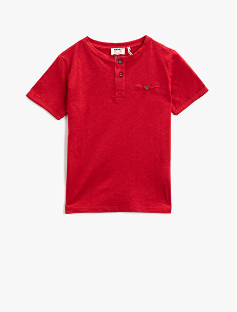 Koton Erkek Çocuk Baskılı Tişört Kısa Kollu Bisiklet Yaka Pamuklu Cepli Koton Erkek Çocuk Baskılı Tişört Kısa Kollu Bisiklet Yaka Pamuklu Cepli