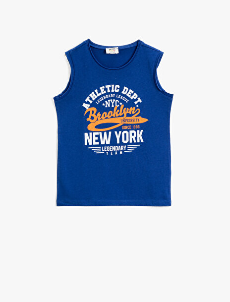 Koton Erkek Çocuk Baskılı Atlet Pamuklu