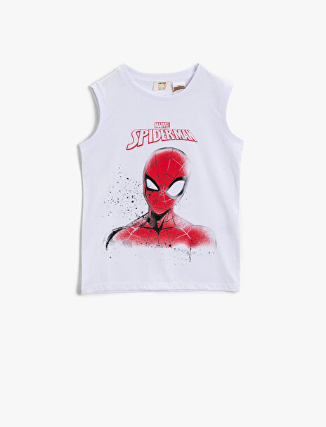 Koton Erkek Çocuk Spiderman Atlet Lisanslı Pamuklu