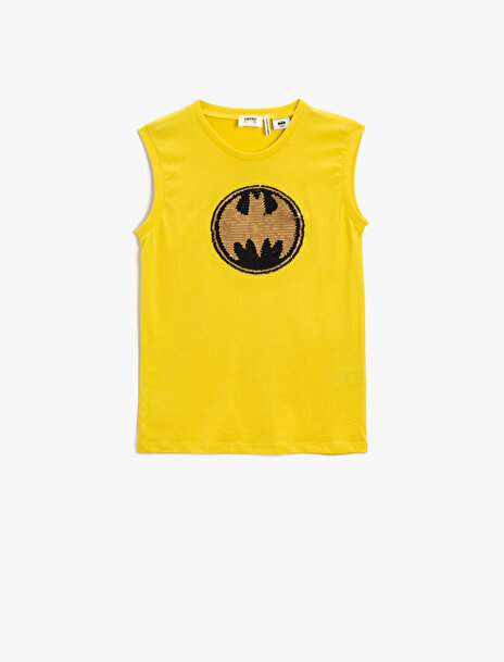 Koton Erkek Çocuk Batman Atlet Lisanslı Pamuklu Pullu