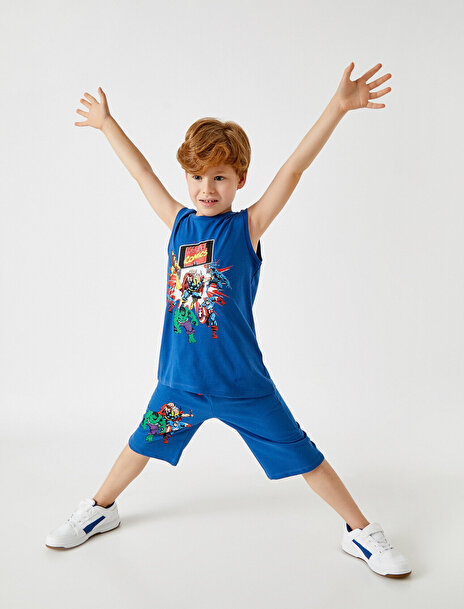 Koton Erkek Çocuk Marvel Atlet Lisanslı Pamuklu