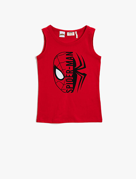 Koton Erkek Çocuk Spiderman Atlet Lisanslı Pamuklu