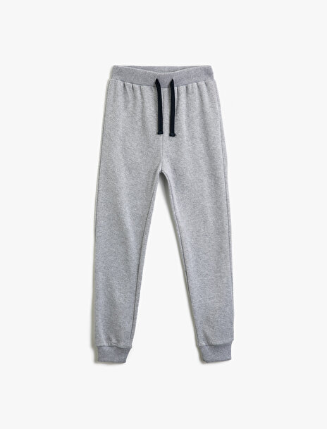 Koton Erkek Çocuk Pamuklu Beli Bağlamı Basic Eşofman Altı