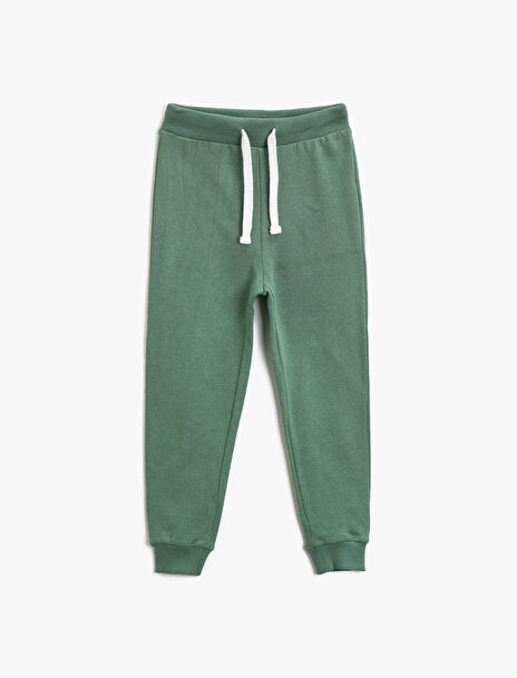 Koton Erkek Çocuk Pamuklu Beli Bağlamı Basic Eşofman Altı