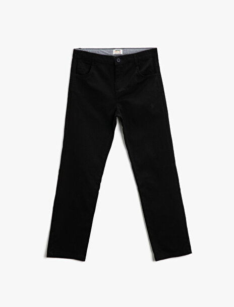 Koton Erkek Çocuk Pamuklu Chino Pantolon
