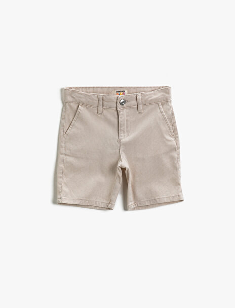 Koton Erkek Çocuk Dokuma Kısa Şort