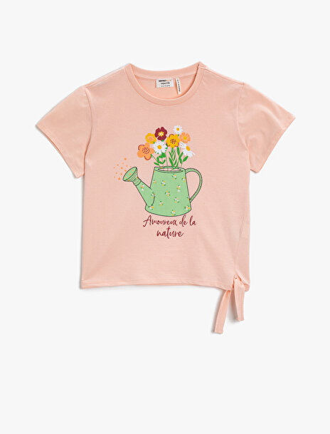 Koton Kız Çocuk Respect Life - Yaşama Saygı - Organik Pamuklu Baskılı Tişört Koton Kız Çocuk Respect Life - Yaşama Saygı - Organik Pamuklu Baskılı Tişört