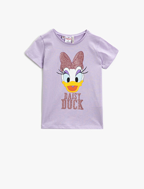 Koton Kız Çocuk Daisy Duck Tişört Lisanslı Baskılı Pamuklu Kısa Kollu Koton Kız Çocuk Daisy Duck Tişört Lisanslı Baskılı Pamuklu Kısa Kollu