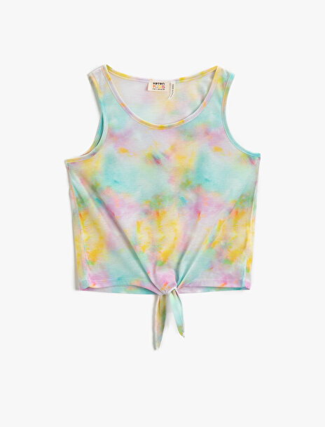 Koton Kız Çocuk Batik Desenli Atlet