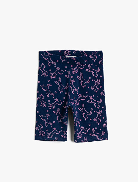 Koton Kız Çocuk Unicorn Tayt Baskılı Pamuklu