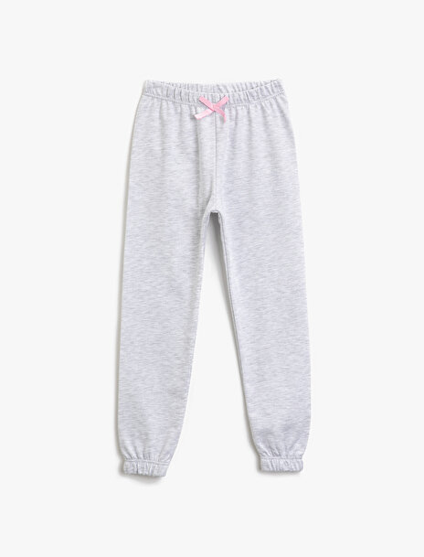 Koton Kız Çocuk Pamuklu Beli Lastikli Basic Eşofman Altı