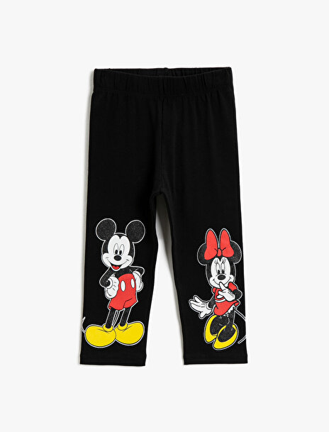 Koton Kız Çocuk Mickey Mouse Tayt Lisanslı Pamuklu Koton Kız Çocuk Mickey Mouse Tayt Lisanslı Pamuklu
