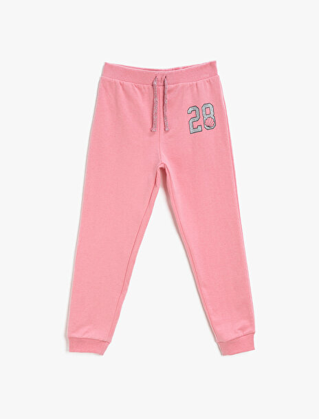 Koton Kız Çocuk Yazılı Baskılı Normal Bel Eşofman Altı