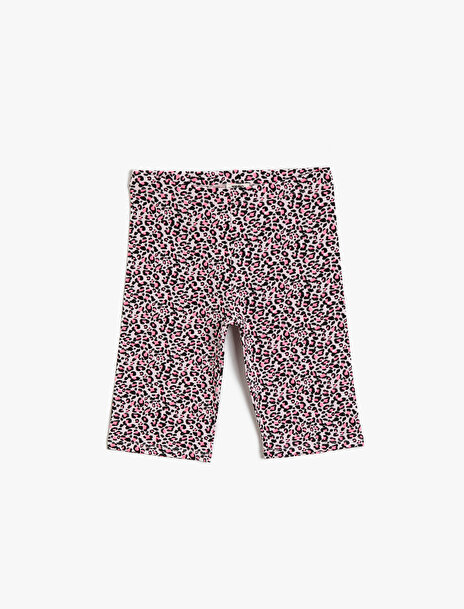 Koton Kız Çocuk Desenli Tayt Pamuklu