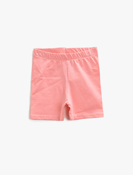 Koton Kız Çocuk Normal Bel Kısa Tayt Pamuklu Koton Kız Çocuk Normal Bel Kısa Tayt Pamuklu