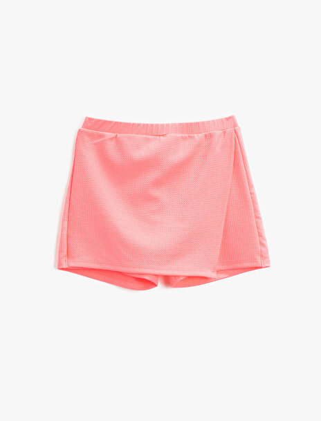 Koton Kız Çocuk Şort Etek Basic Normal Bel