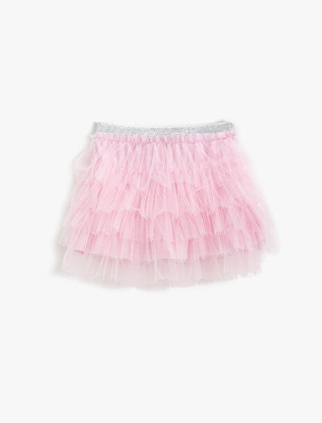 Koton Kız Çocuk Beli Simli Tütü Etek Beli Lastikli