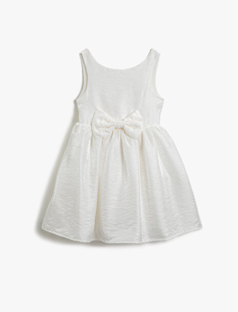 Koton Kız Çocuk Kurdeleli Elbise