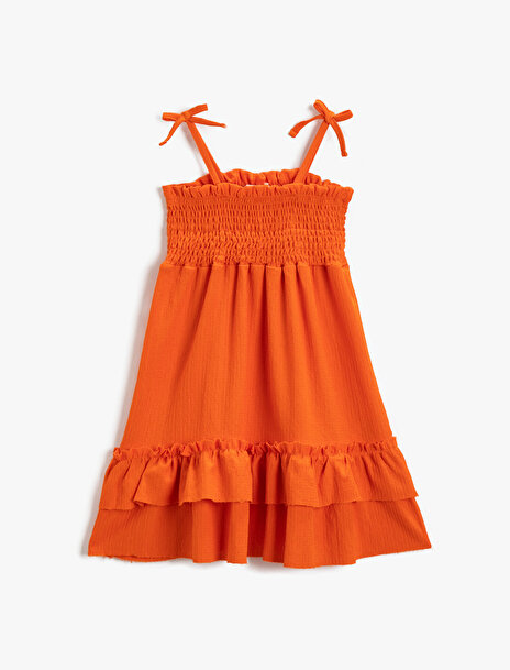 Koton Kız Çocuk Yazlık Elbise Askılı