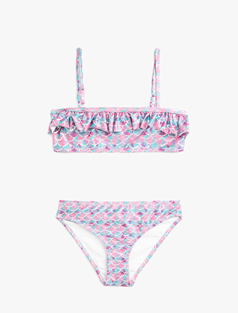 Koton Kız Çocuk Denizkızı Bikini Takımı