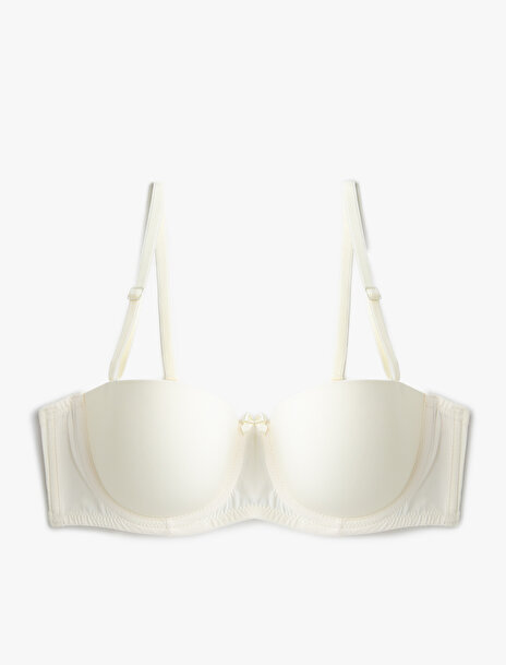 Koton Kadın Microfiber Strapless Push Up Sütyen