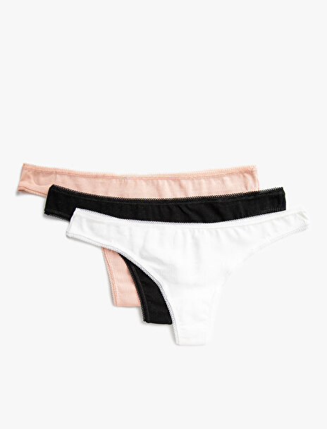 Koton Kadın Basic 2'li String Külot Koton Kadın Basic 2'li String Külot