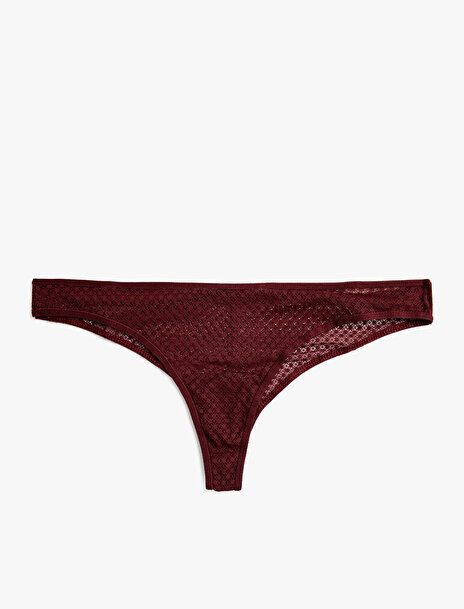 Koton Kadın Dantelli Brazilian Külot