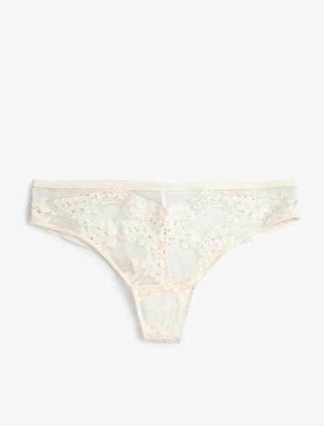 Koton Kadın Dantelli Brazilian Külot