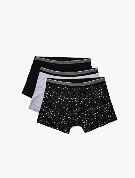 Koton Erkek Boxer Seti 3 Parça Pamuklu