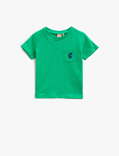 Koton Erkek Çocuk Baskılı Tişört Kısa Kollu Bisiklet Yaka Pamuklu Cepli Koton Erkek Çocuk Baskılı Tişört Kısa Kollu Bisiklet Yaka Pamuklu Cepli