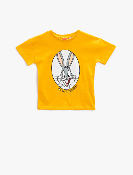 Koton Erkek Çocuk Space Jam Tişört Lisanslı Pamuklu