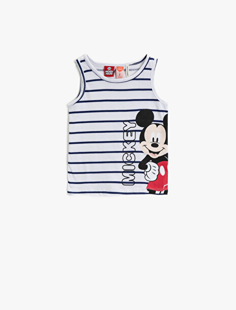 Koton Erkek Çocuk Mickey Mouse Atlet Lisanslı Pamuklu Koton Erkek Çocuk Mickey Mouse Atlet Lisanslı Pamuklu