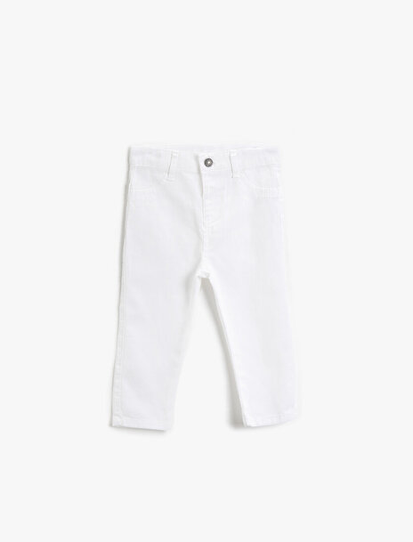 Koton Erkek Çocuk Basic Pantolon Pamuklu Cepli