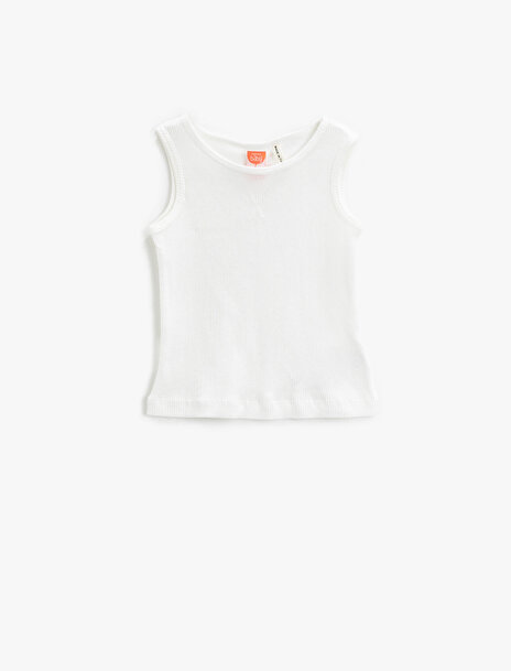 Koton Kız Çocuk Pamuklu Atlet Fitilli Koton Kız Çocuk Pamuklu Atlet Fitilli