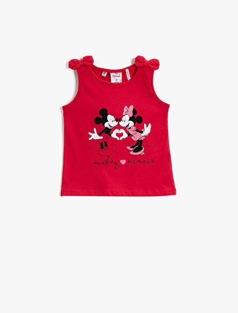 Koton Kız Çocuk Mickey Mouse Lisanslı Atlet Pamuklu Koton Kız Çocuk Mickey Mouse Lisanslı Atlet Pamuklu