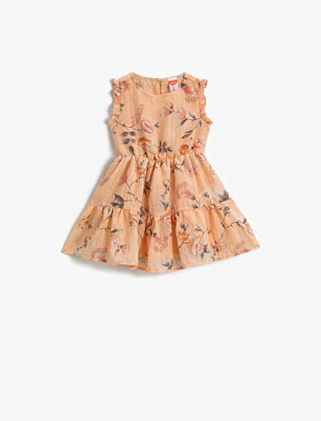 Koton Kız Çocuk Çiçekli Yazlık Elbise